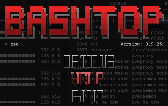 แนะนำ bashtop