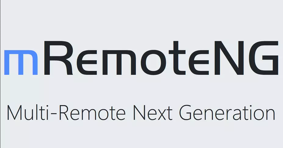 แนะนำแอพรีโมท mRemoteNG