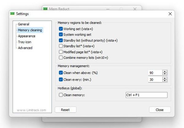 ใช้ Ram คุ้มค่าด้วย Mem Reduct
